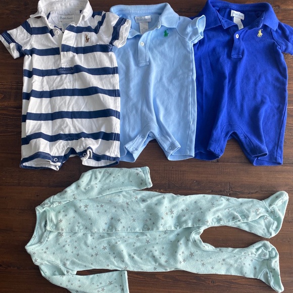 Ralph Lauren | One Pieces | Lot Of 6 Months Boy Clothes Rl Carters ...